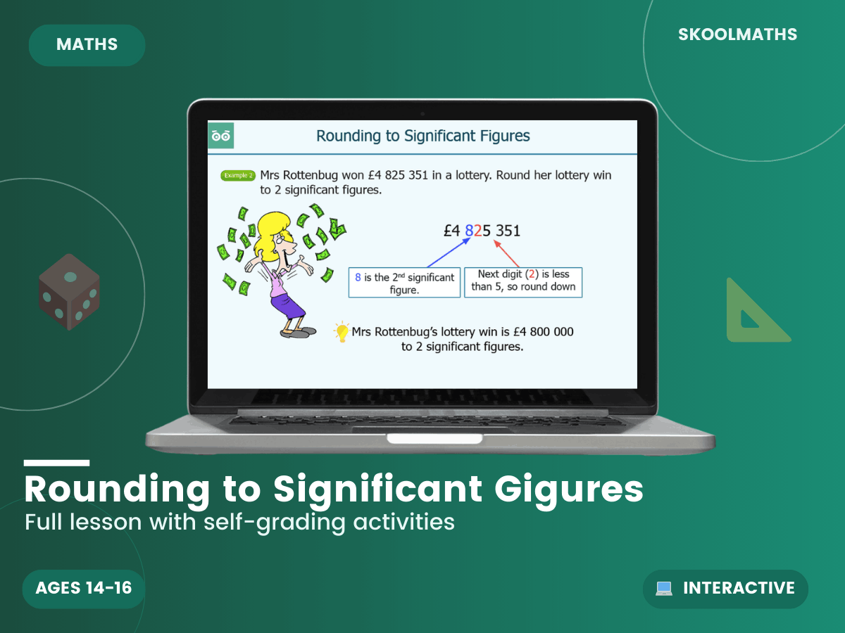 Significant Figures GCSE Digital Lesson and Activities – Maths, Science ...