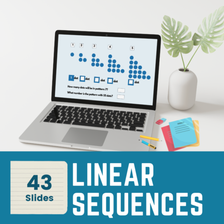 Linear Sequence Interactive Maths Lesson