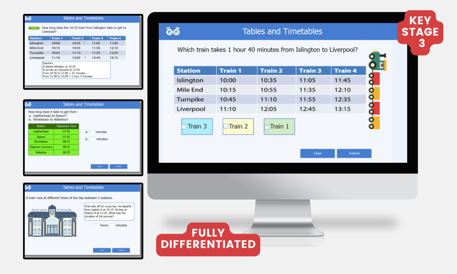 Tables and Timetables