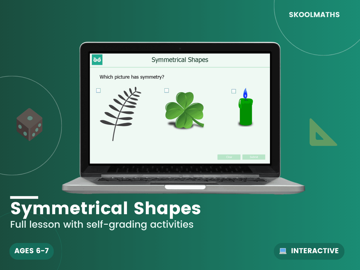 Symmetrical Shapes: Maths Geometry & Symmetry — Interactive Lesson ...