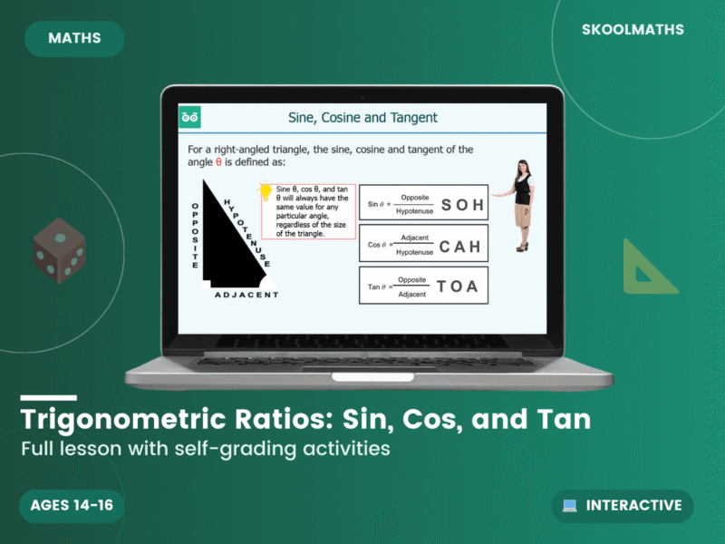 Trigonometric Ratios | Sine-Cosine-Tangent – Maths, Science & English ...